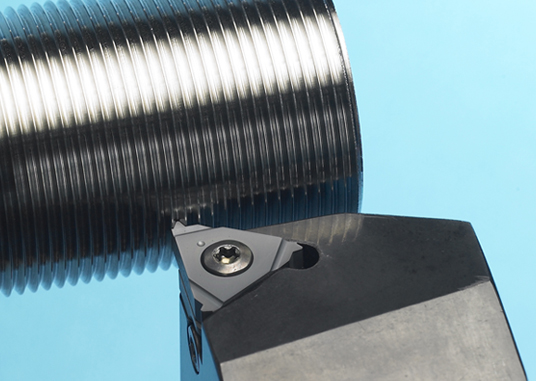Threading insert with chip breaker | Products | KORLOY